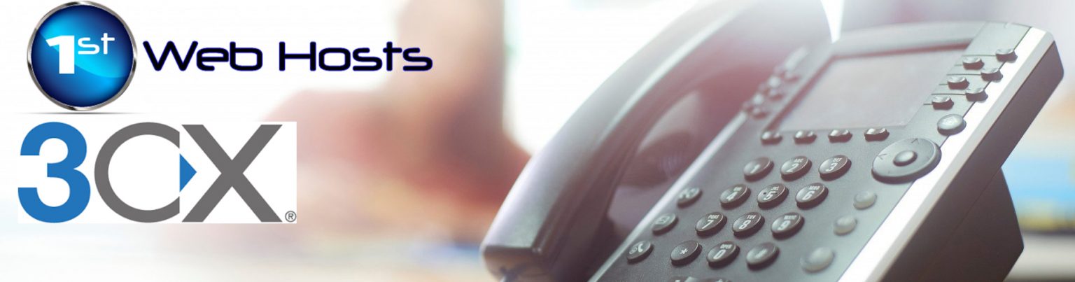 Hosted 3CX VOIP PBX Systems | 1st Web Hosts